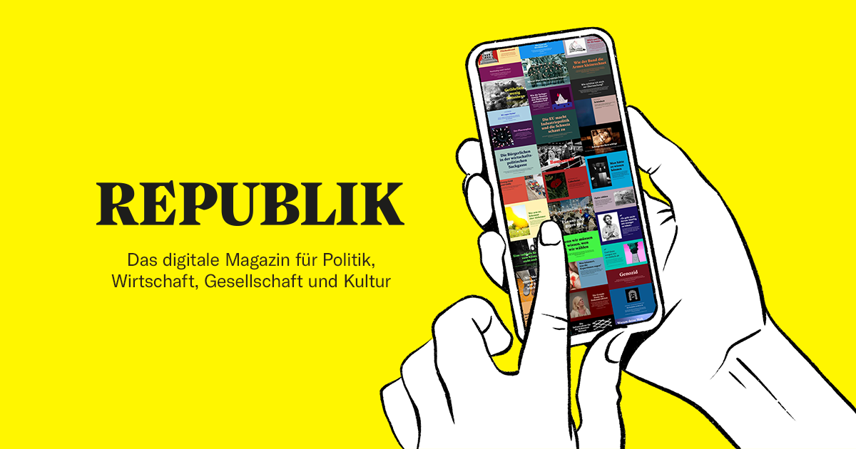 Republik-Mitglied und Abonnentin werden – Republik